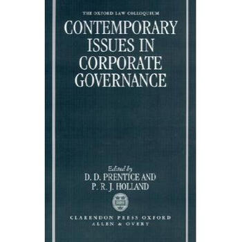 Contemporary Issues in Corporate Governance