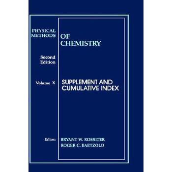 【】Physical Methods of Chemistry,