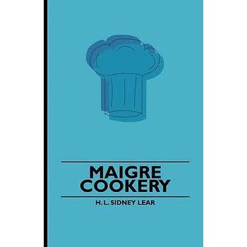 【】Maigre Cookery