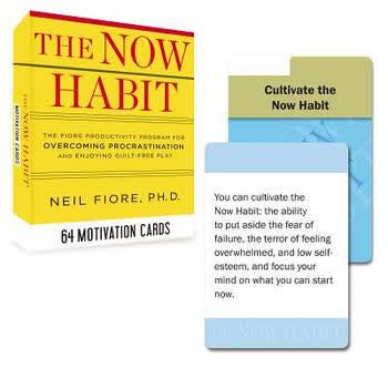 The Now Habit: 64 Motivation Cards: The Fior...