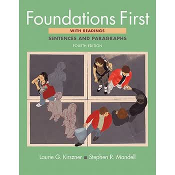 【】Foundations First: Sentences and