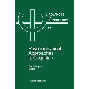 【】Advances in Psychology V92
