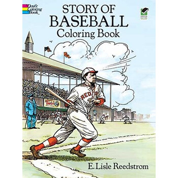 【】Story of Baseball Coloring Book