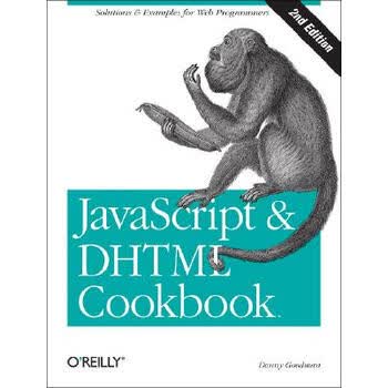 【】JavaScript & DHTML Cookbook