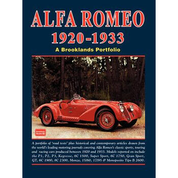 【】Alfa Romeo 1920-1933 Road Tes