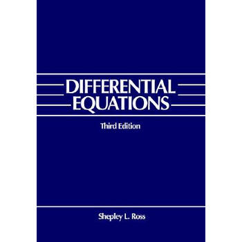 【】Differential Equations, 3R