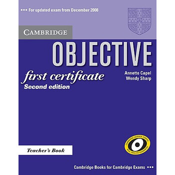 【】Objective First Certificate