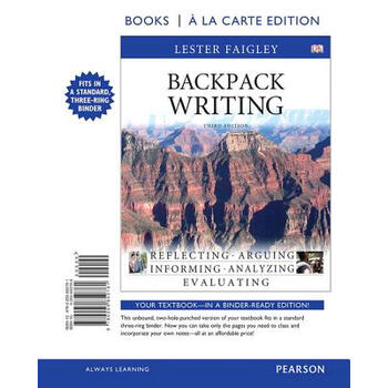 【】Backpack Writing