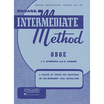 【】Rubank Intermediate Method - Oboe