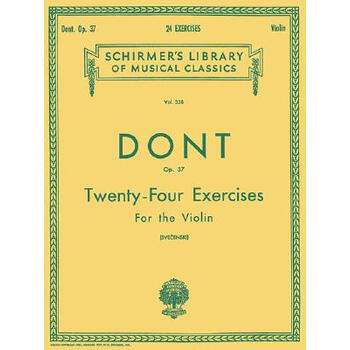 【】24 Exercises, Op 37: Violin