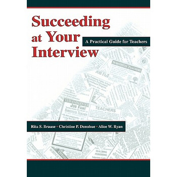 【】Succeeding at Your Interview