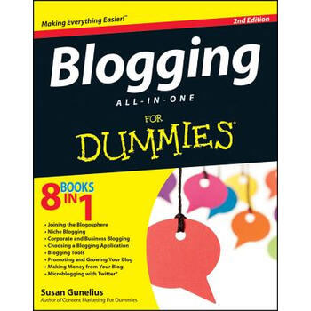 【】Blogging All-In-One for Dummies