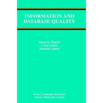 【】Information and Database Quality
