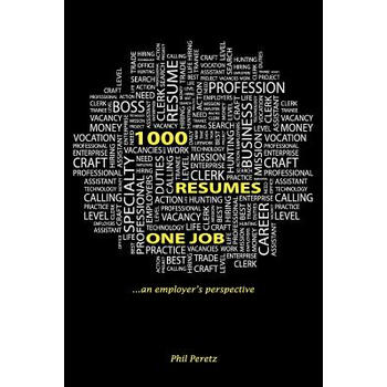 【】1000 Resumes, One Job.