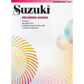 【】Suzuki Recorder School: Recorder Part: