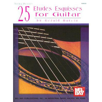 【】25 Etudes Esquisses for Guitar