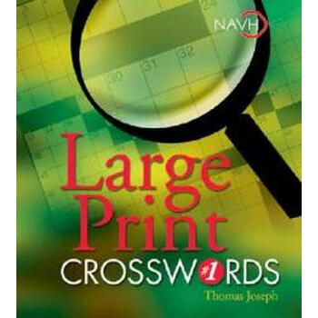 【】Large Print Crosswords #1