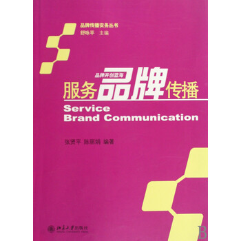 服务品牌传播/品牌传播实务丛书