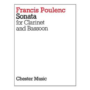 【】Sonata for Clarinet and Bassoon