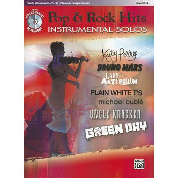 【】Pop & Rock Hits Instrumental Solos,