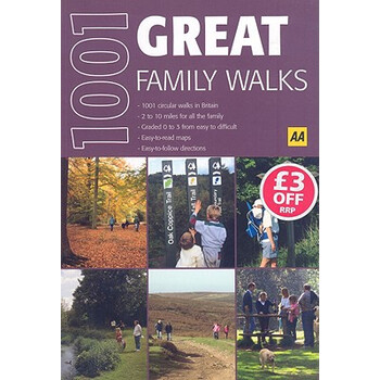 【】1001 Great Family Walks