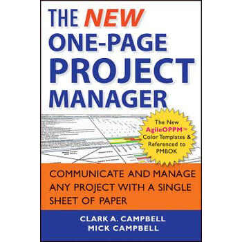 【】The New One-Page Project Manager: