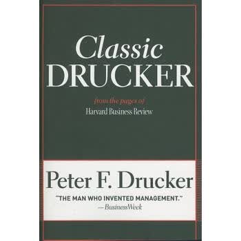 【】Classic Drucker: Essential Wisdom of