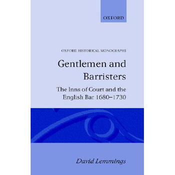 Gentlemen and Barristers: The Inns of Court ...