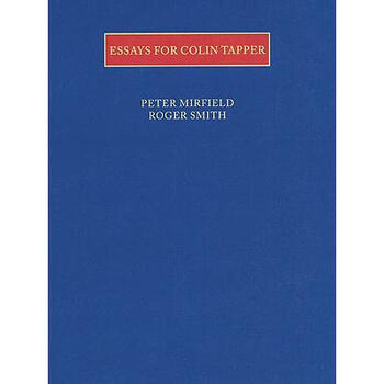 Essays for Colin Tapper