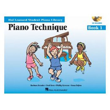 【】Piano Technique Book 1 - Book/CD Pack: