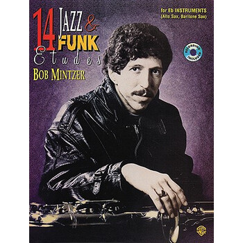 【】14 Jazz & Funk Etudes [With CD]