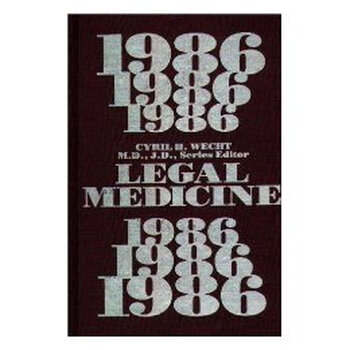 【】Legal Medicine 1986