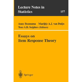 【】Essays on Item Response Theory