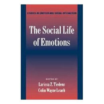 【】The Social Life of Emotions