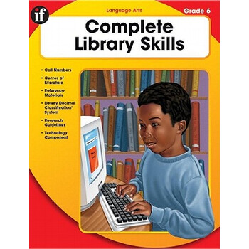 【】Complete Library Skills, Grade 6