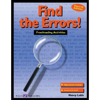 【】Find the Errors!: Proofreading