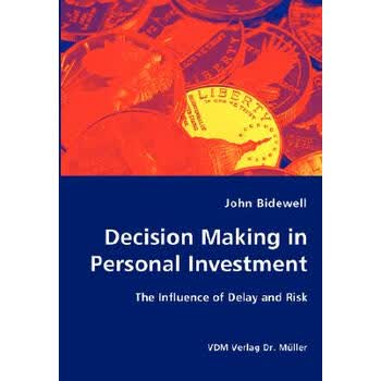 【】Decision Making in Personal