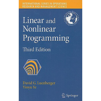 【】Linear and Nonlinear Programming