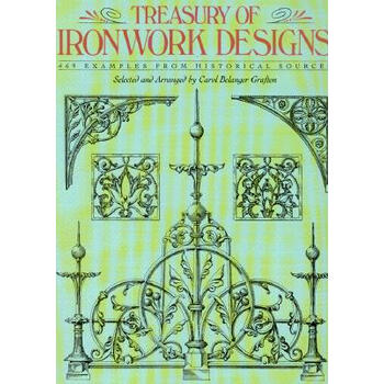 【】Treasury of Ironwork Designs: 469