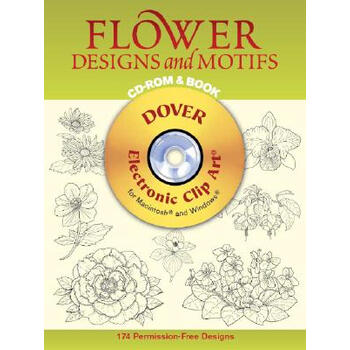 【】Flower Designs and Motifs [With