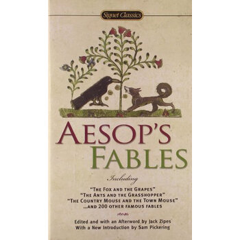 伊索寓言 Aesop's Fables 进口原版 经典文学 