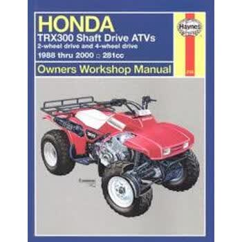 【】Honda TRX300 ATV Owners Workshop