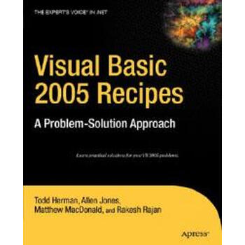 【】Visual Basic 2005 Recipes: A