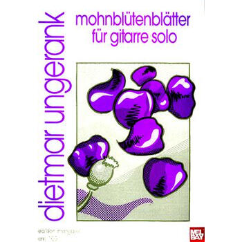 【】Mohnblutenblatter Fur Gitarre