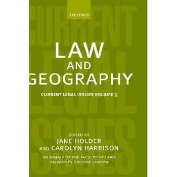 Law and Geography: Current Legal Issues 2002...