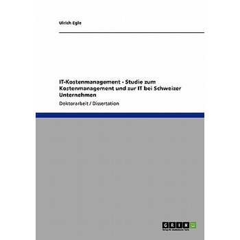 【】It-Kostenmanagement - Studie Zu