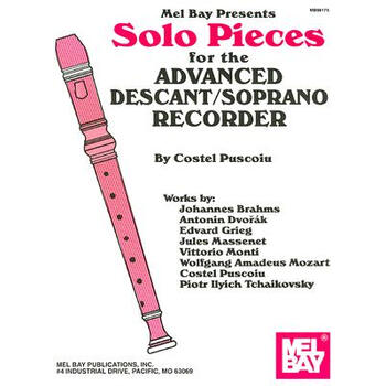 【】Solo Pieces for the Advanced