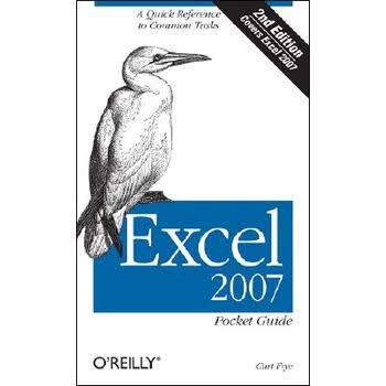 【】Excel 2007: Pocket Guide