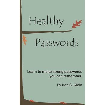 【】Healthy Passwords