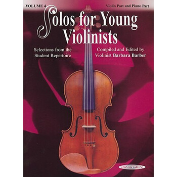 【】Solos for Young Violinists, Vol 4: